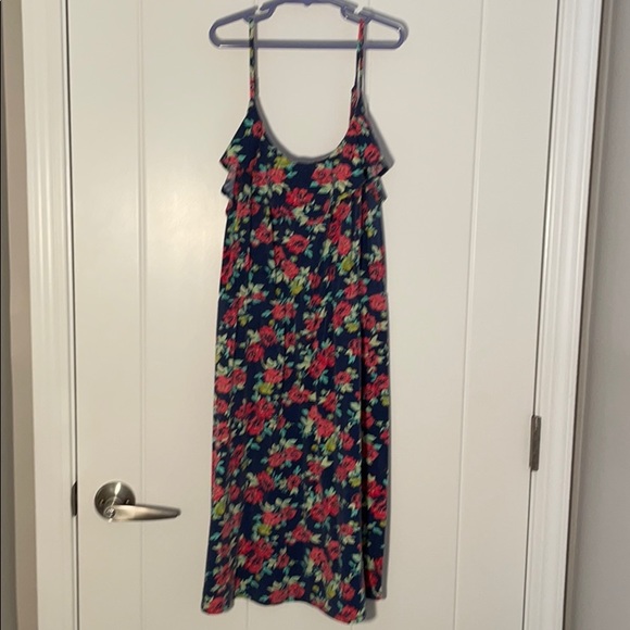 Mossimo Supply Co. | Dresses | Vintage Mossimo Sun Dress With Roses And ...